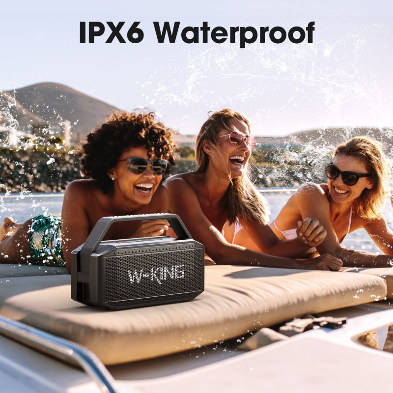 W-King D9-1 nešiojama Bluetooth kolonėlė 60W – 3.7V 10400mAh / 7.2V ...
